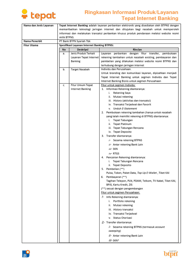 Deposito BTPS | PDF | Pengelolaan Keuangan & Uang
