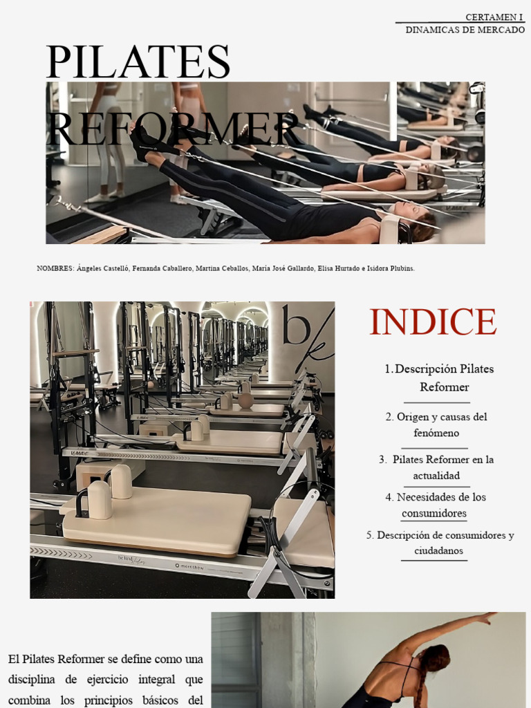 Pilates Reformer | Descargar gratis PDF | Pilates | Aptitud física