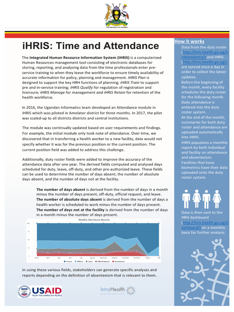 IHRIS Time and Attendance Aug2018 | PDF | Information Science ...