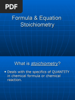 IGCSE Chemistry Formulas | PDF