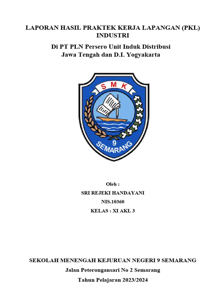 Laporan Magang PLN | PDF