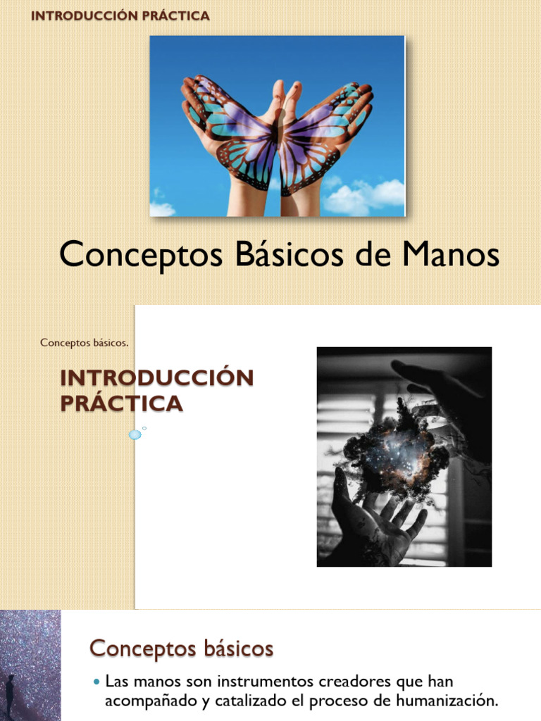 Manos Madrid MÃ Dulo 1 - CONCEPTOS BÃ SICOS | PDF