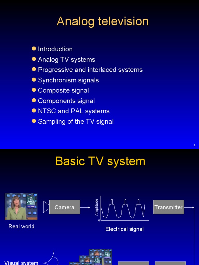 Understanding Analog TV Systems | PDF | Video | Broadcasting