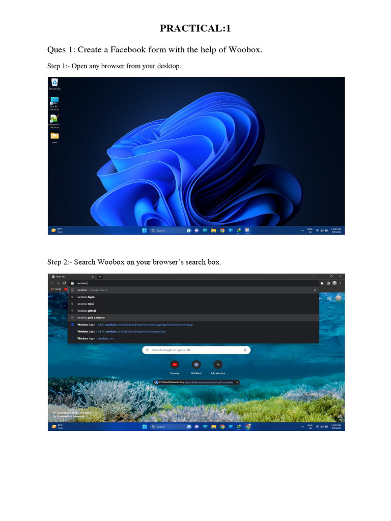 Create Forms and Blogs with Woobox | PDF