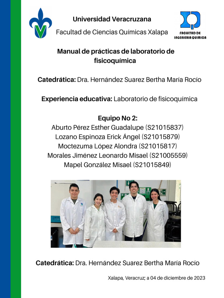 Manual Laboratorio FQ E2 Terminado-Combinado | PDF | Viscosidad | Líquidos