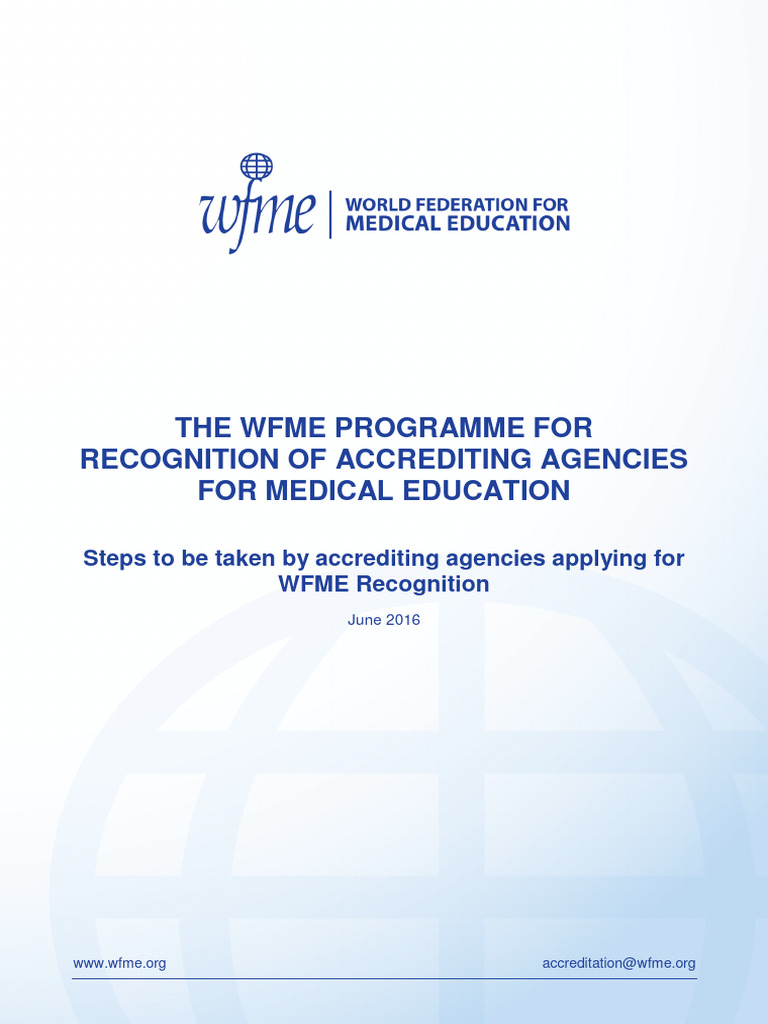 6.-Recognition-Programme Steps To Be Taken | PDF | Evaluation | Medical Education