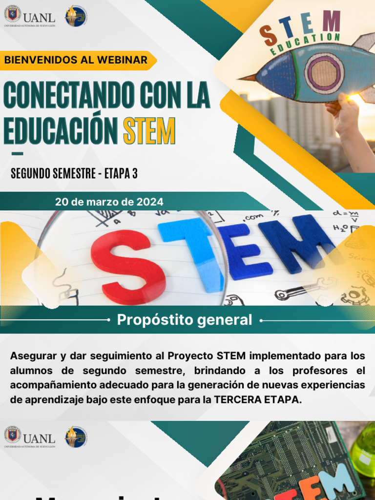 Etapa 3 - Webinar Stem Ej2024 | PDF | Aprendizaje | Diseño