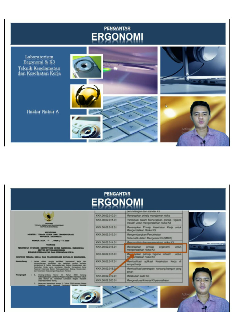 Pengantar Ergonomi | PDF