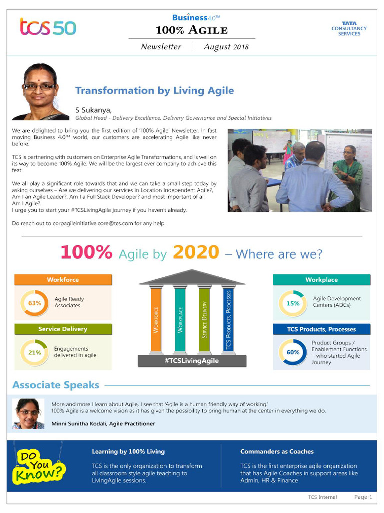 Agile Newsletter - Aug2018 | PDF