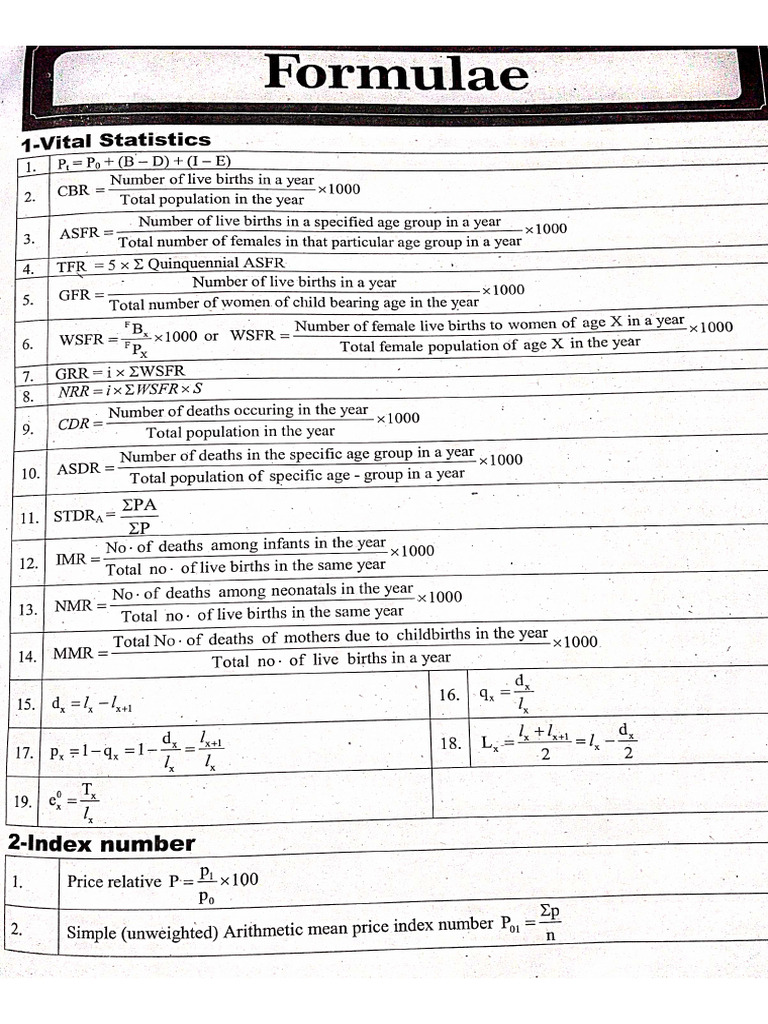 2nd Puc Statistics Formula DOC-20240524-WA0011. | PDF