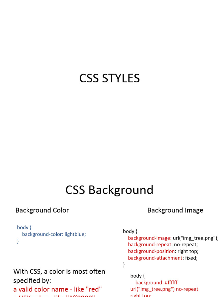 CSS Background | PDF | Image Processing | Vision