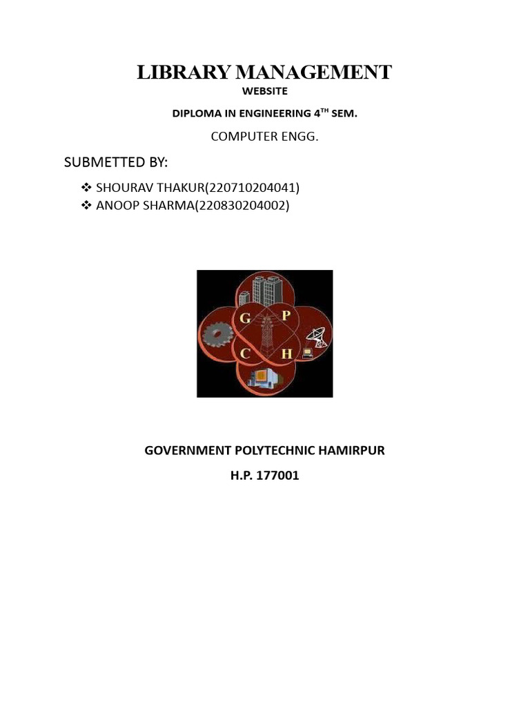 Library Management System Overview | PDF