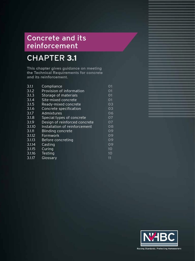 NHBC-Standards-2020-3 | PDF | Concrete | Cement
