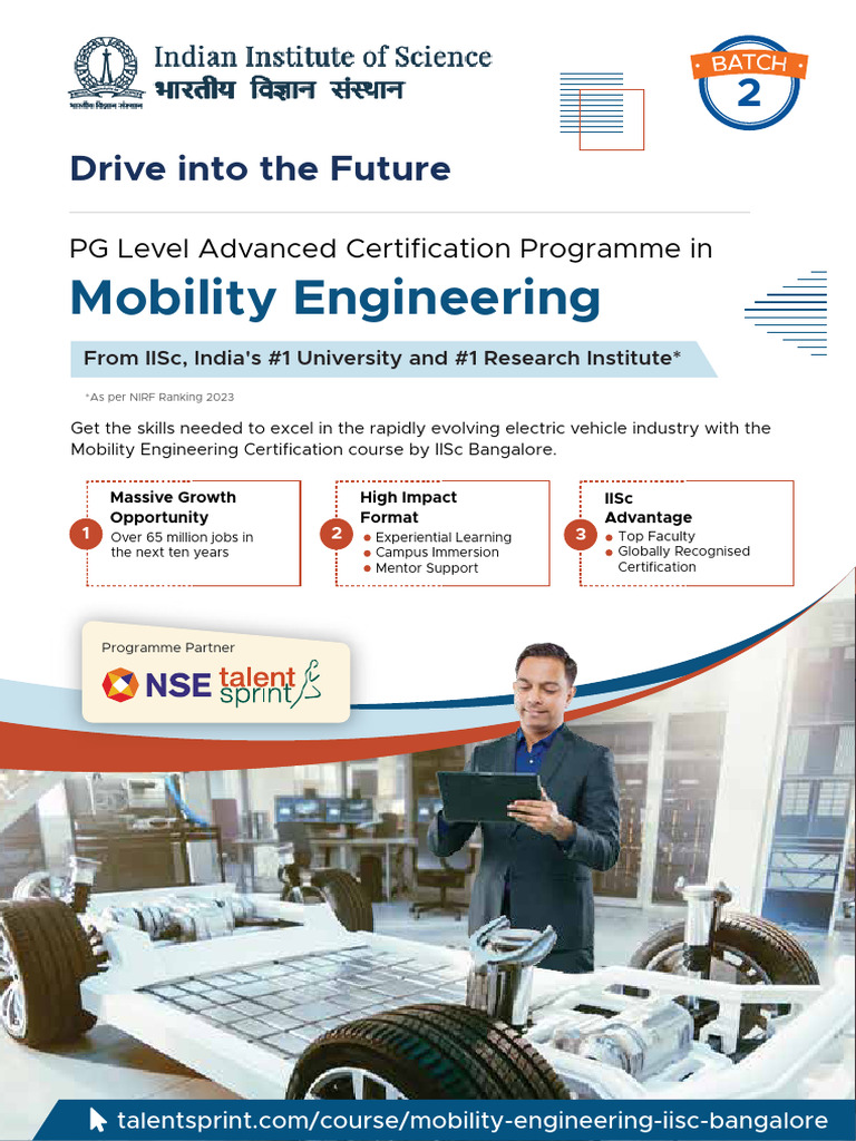 Brochure Mobility Engineering | PDF | Heat Transfer | Electric Vehicle