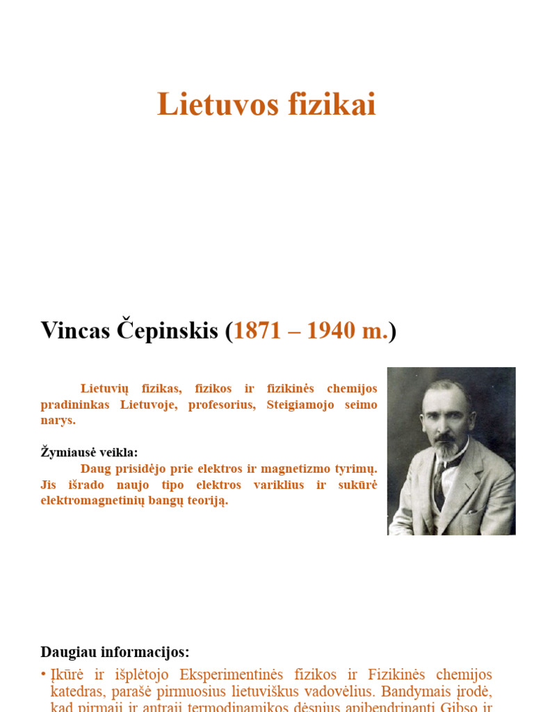 Lietuvos Fizikai | PDF