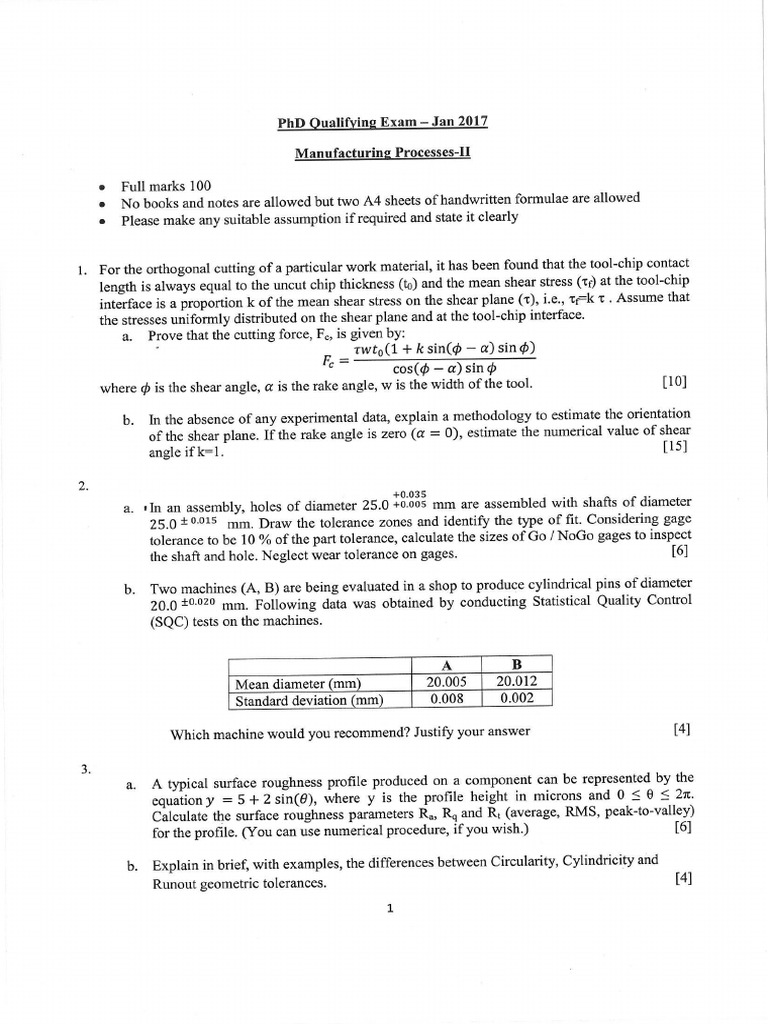 PHD Qualifying Paper 2017 Jan | PDF