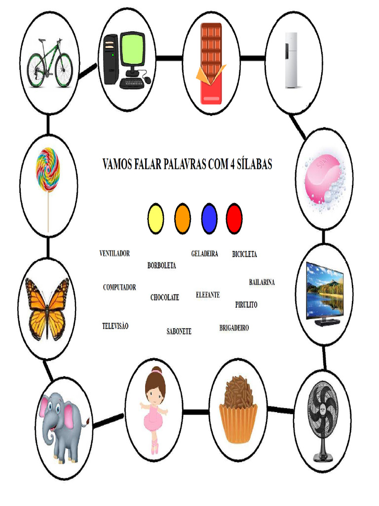 Atividade Palavras Polissilabas | PDF