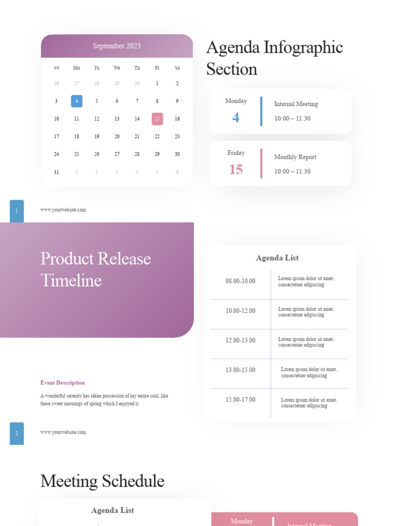 Business Agenda PowerPoint Template | PDF