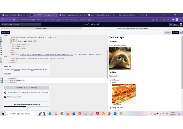 34 Ejercicios HTML | PDF
