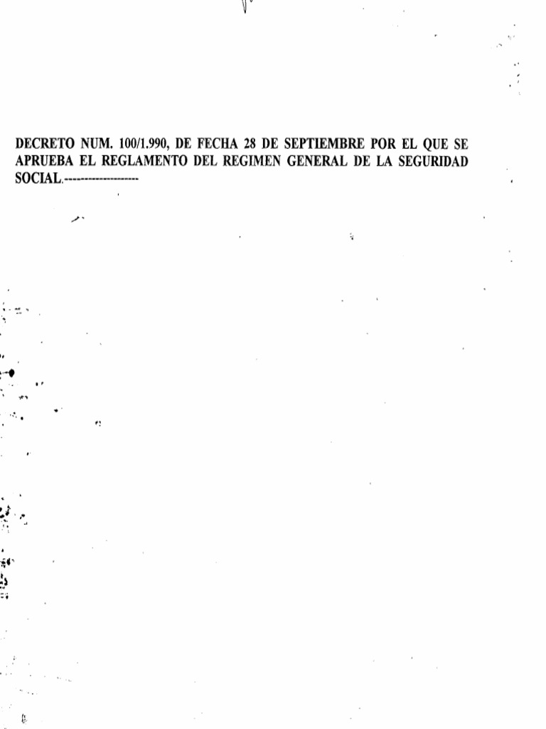 GE Code Securite Sociale 1990 ESP | PDF