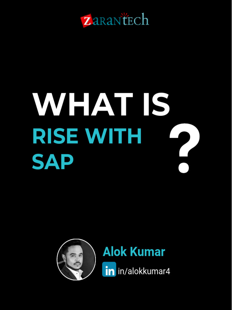 What is Rise With SAP | Download Free PDF | Cloud Computing | Innovation