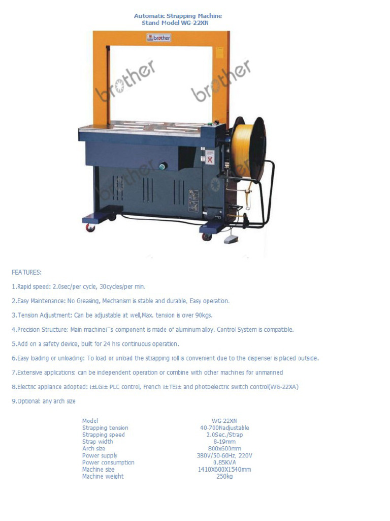 Flejadoras Brother | PDF