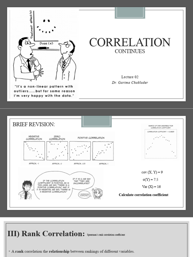 Lecture 02_Student Version | Download Free PDF | Spearman's Rank Correlation Coefficient | Data ...