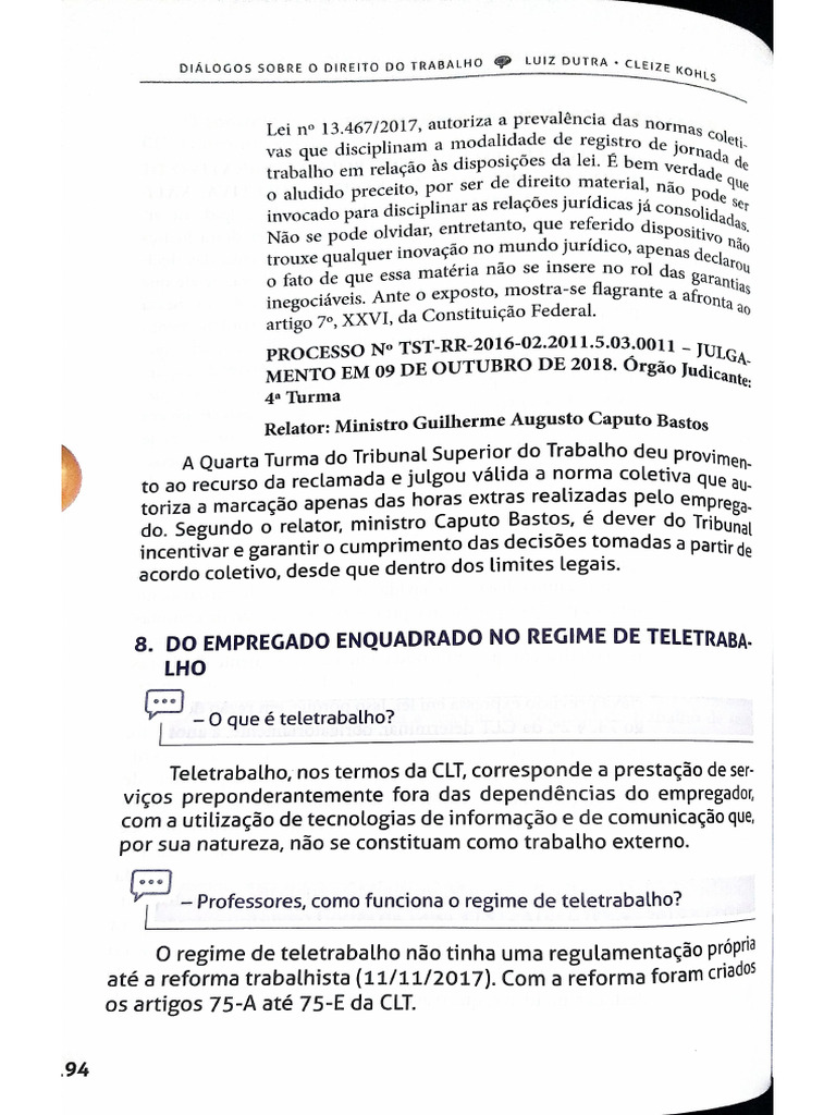 Teletrabalho | PDF