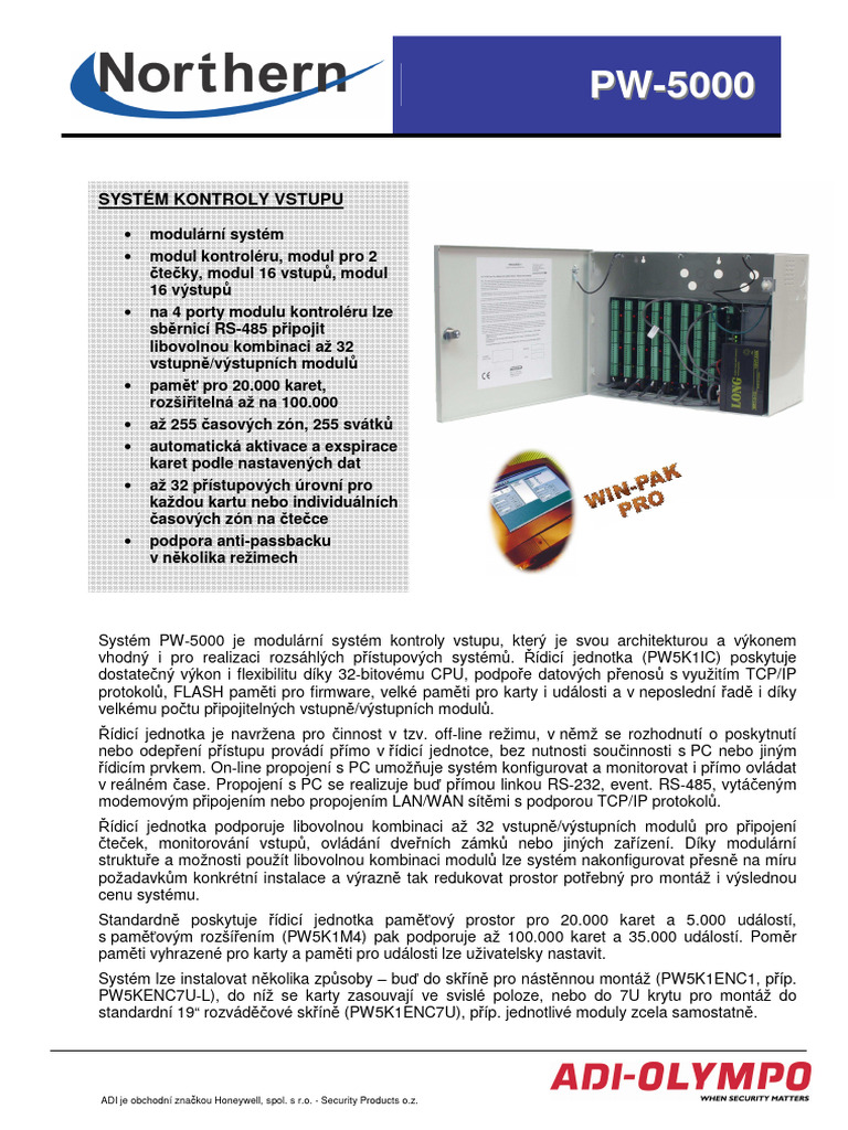 PW-5000 - KL - CZ - Adi | PDF