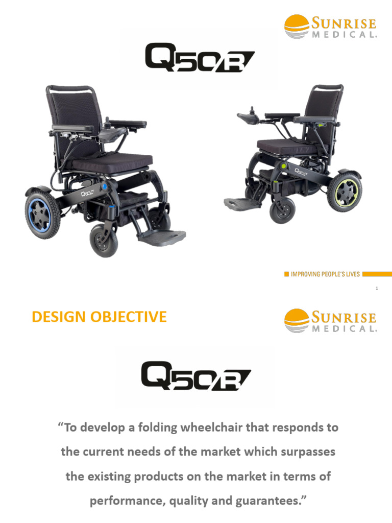 Q50R Power Wheelchair Overview | PDF | Chair | Vehicles