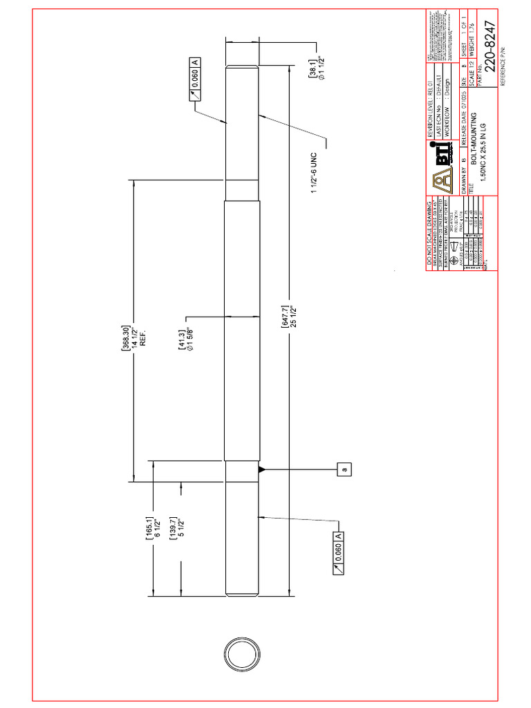 220 8247 Bolt Mounting | PDF