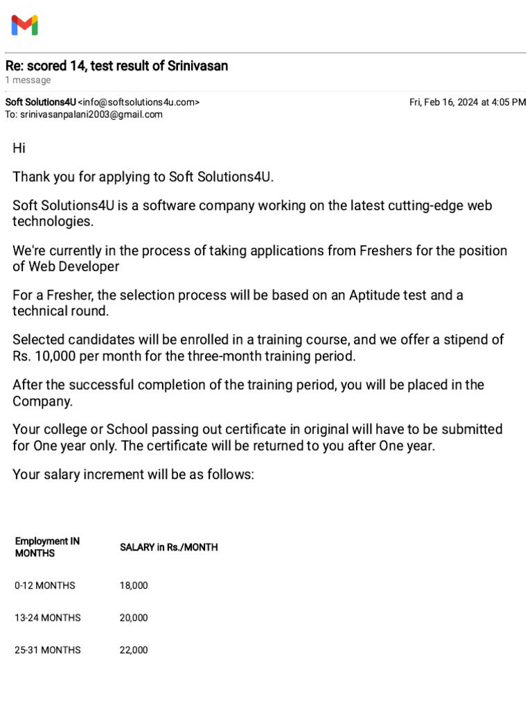 Soft Solutions4u | PDF | Computer Science | Computing