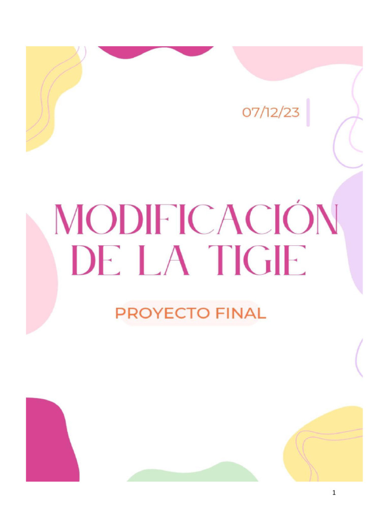 TIGIE | PDF | Arancel | El comercio internacional