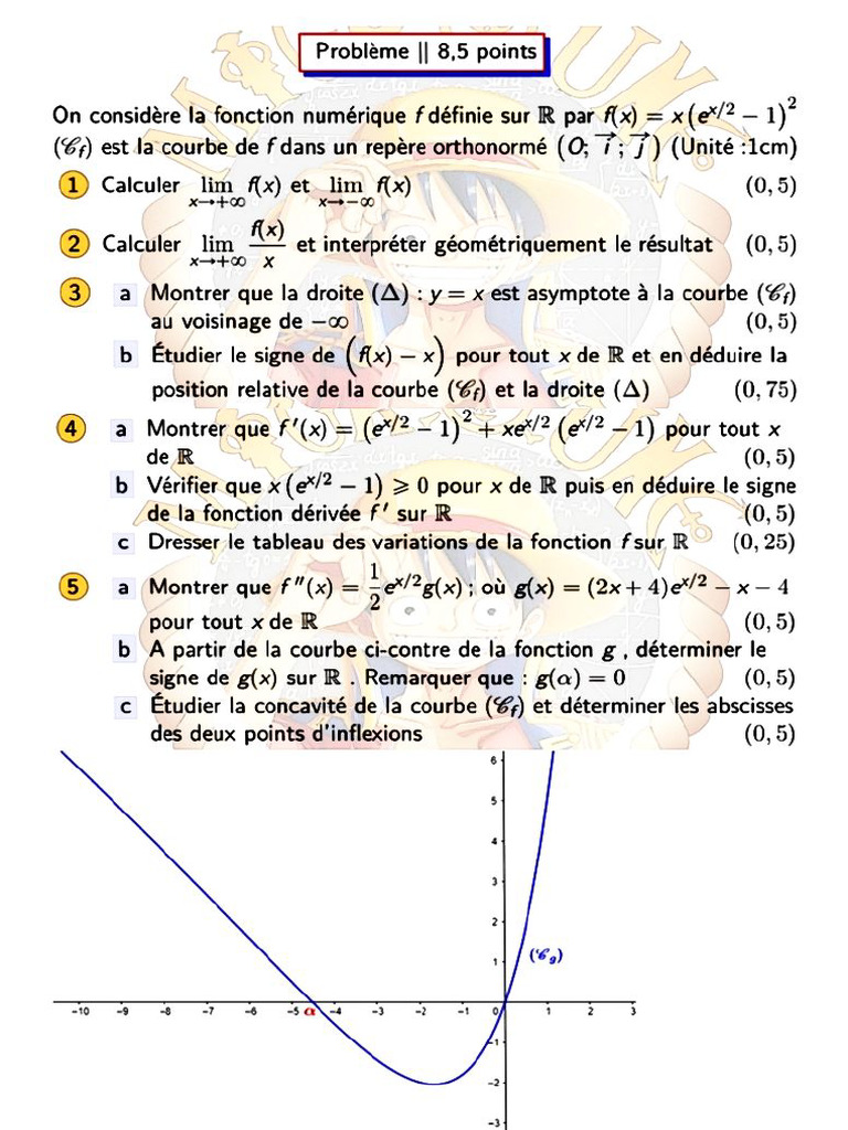 Correction Examen National 2022 Normal | PDF
