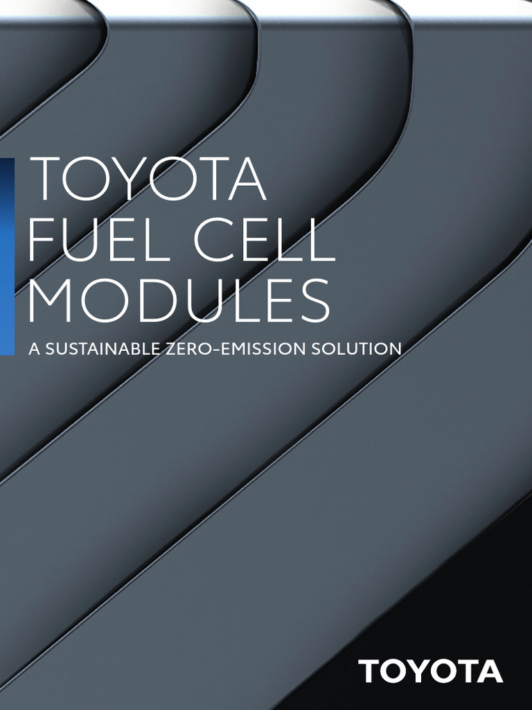 toyota-fuel-cell-module-brochure | PDF | Fuel Cell | Solar Panel