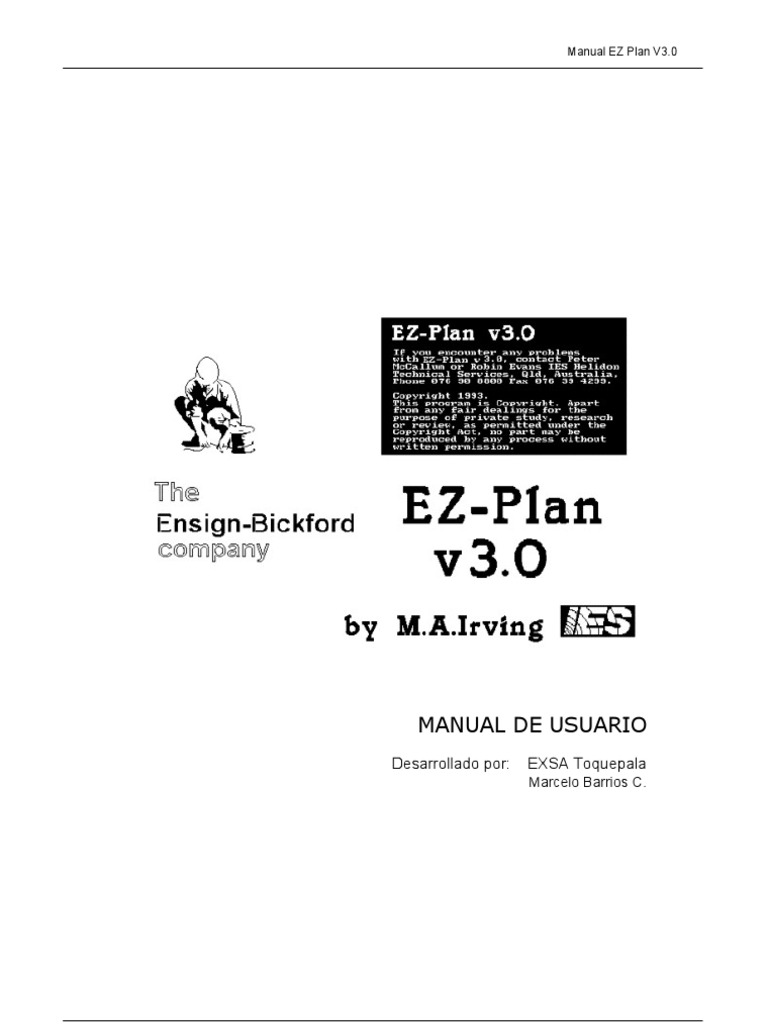 Manual de Usuario EZ Plan V3.0 | PDF | Point and Click | Archivo de ...
