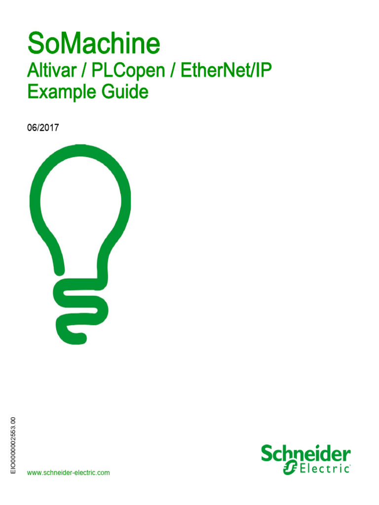 SoMachine_Altivar_PLCopen_EtherNetIP_Example Guide | Download Free PDF | Computer Network ...