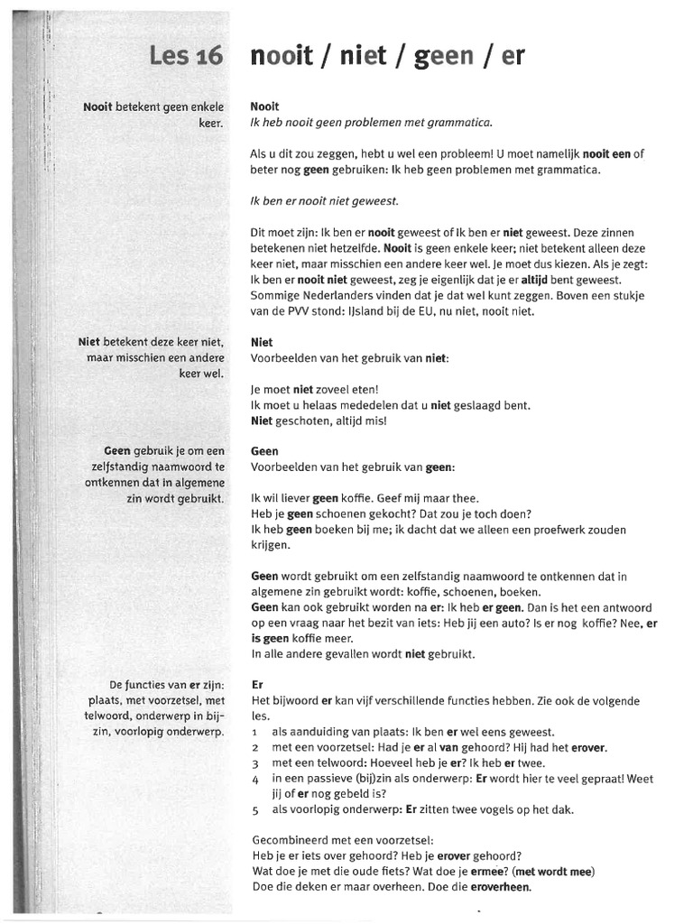 16) Les 16 Klare Taal Plus | PDF