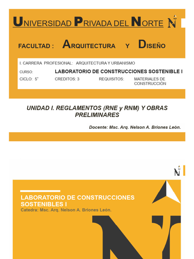 Normatividad en La Construccion RNE - RNM - PDF - Final. | PDF | Planificación | Gestión de ...