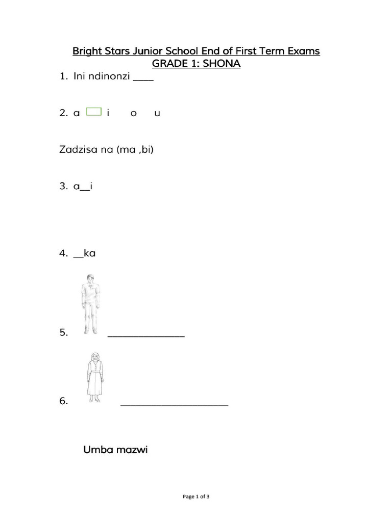 Teaching and learning Grade 1 | PDF