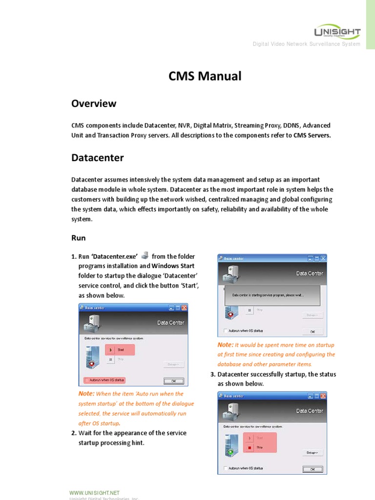 Unisight Enterprise Manual | PDF | Proxy Server | Computer Network