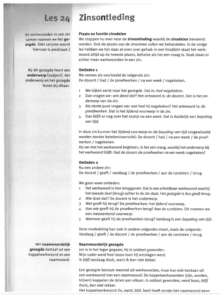 24) Les 24 Klare Taal Plus | PDF