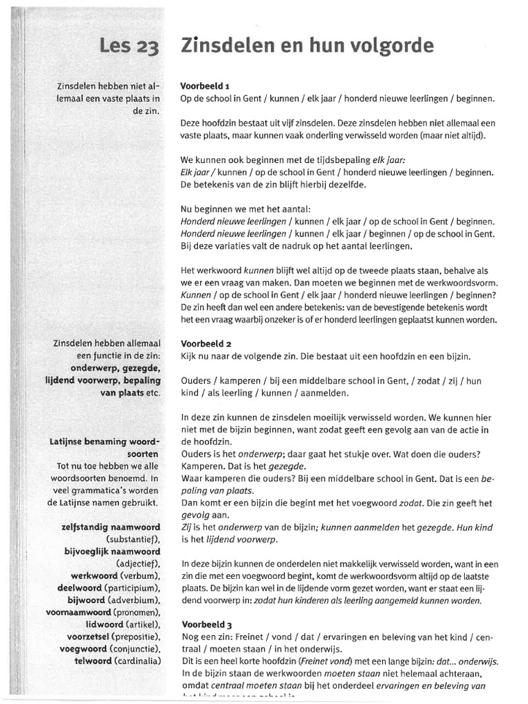 23) Les 23 Klare Taal Plus | PDF