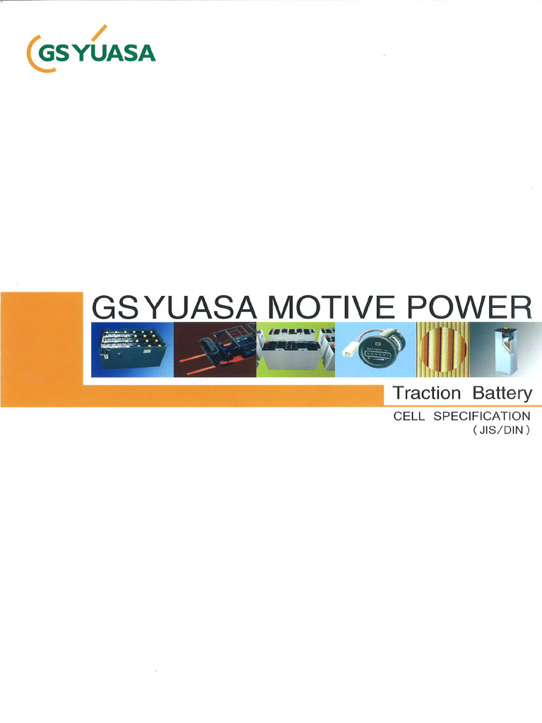 Traction Battery Cell Specification | PDF