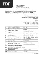 GST APL-01 Appeal Form Guide | PDF | Taxes | Payments