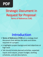 Terms of Reference Template for Consultancy | PDF | Evaluation | Consultant