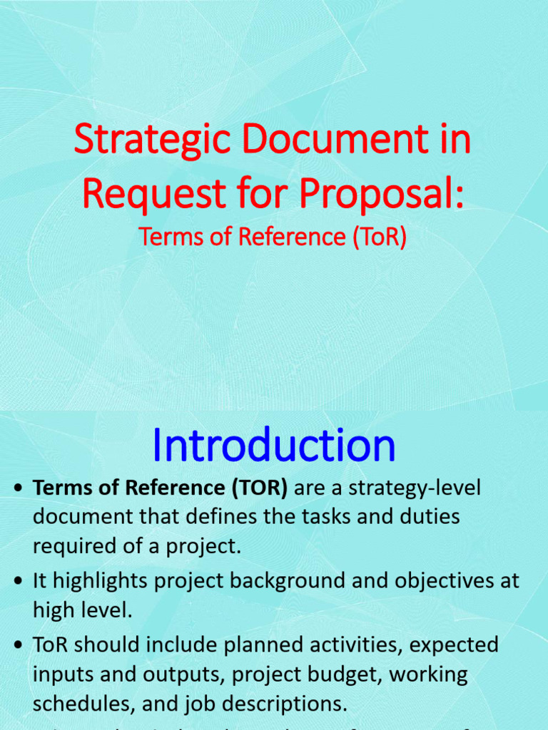 Lec5 RFP | PDF | Methodology | Consultant