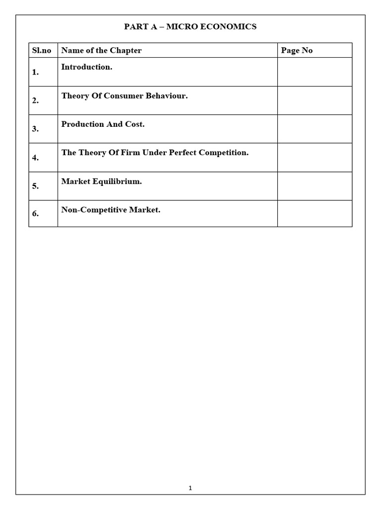 12th ECO EM NOTES | PDF | Demand | Utility