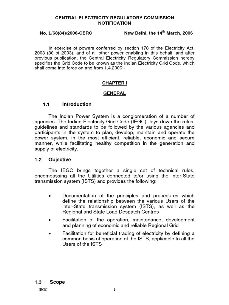 Grid Code | PDF | Electrical Grid | Electric Power Transmission