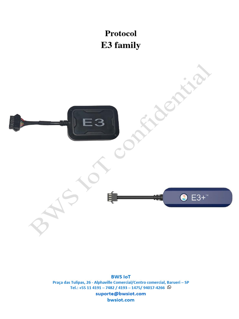 E3 Communication Protocol V3.7.2 | PDF | Analog To Digital Converter ...